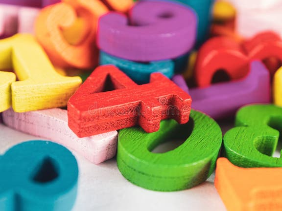 Bright Numbers on a Neutral Background, Creating an Eye-catching Visual ...