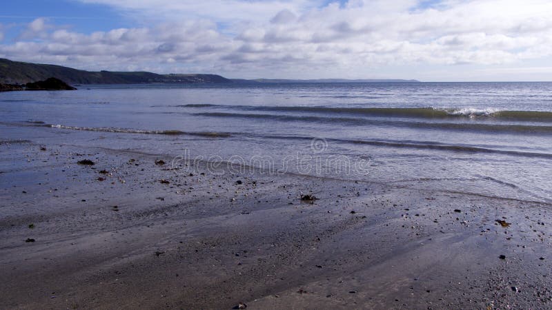 Empty beach stock photo. Image of seaside, south, stones - 101235546