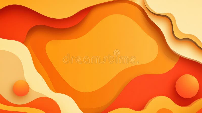 Bright Orange Abstract Background Featuring Subtle Textures, Perfect ...