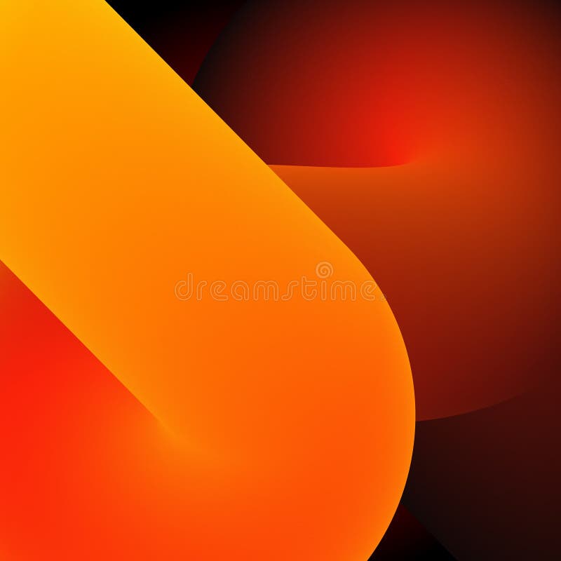 Bright Orange Abstract Background. Stock Vector - Illustration of ...