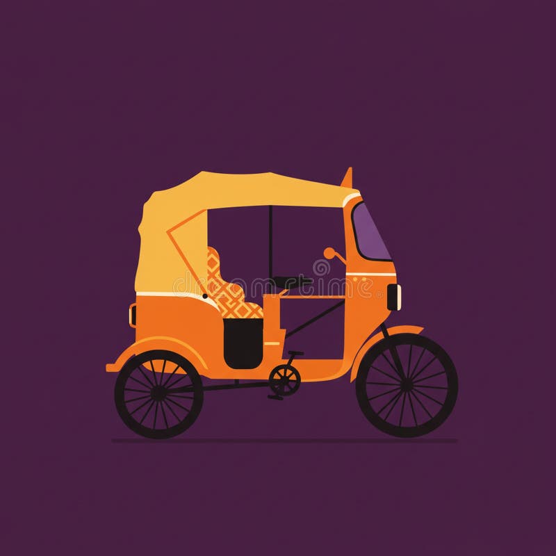 Rickshaw Car Design Stock Illustrations – 1,078 Rickshaw Car Design ...