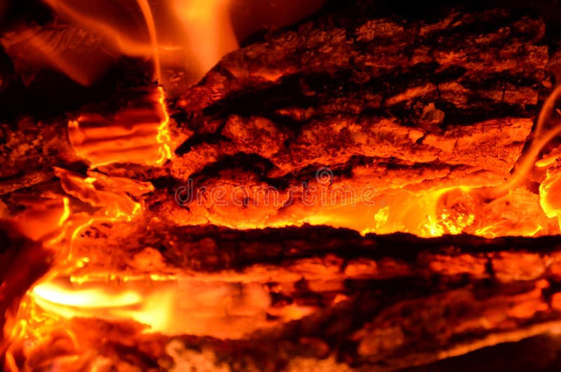 Burning Wood As a Background. Stock Image - Image of fire, black: 215882639
