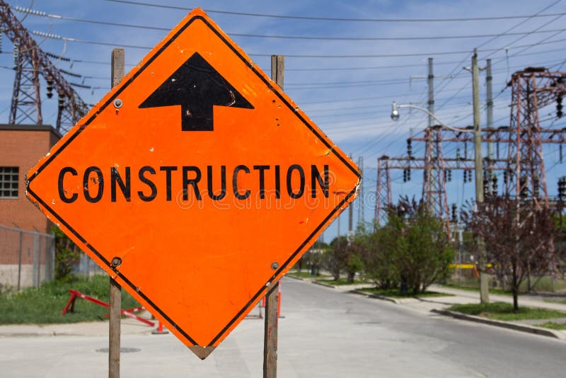Construction Workers Working on Street Editorial Stock Image - Image of ...