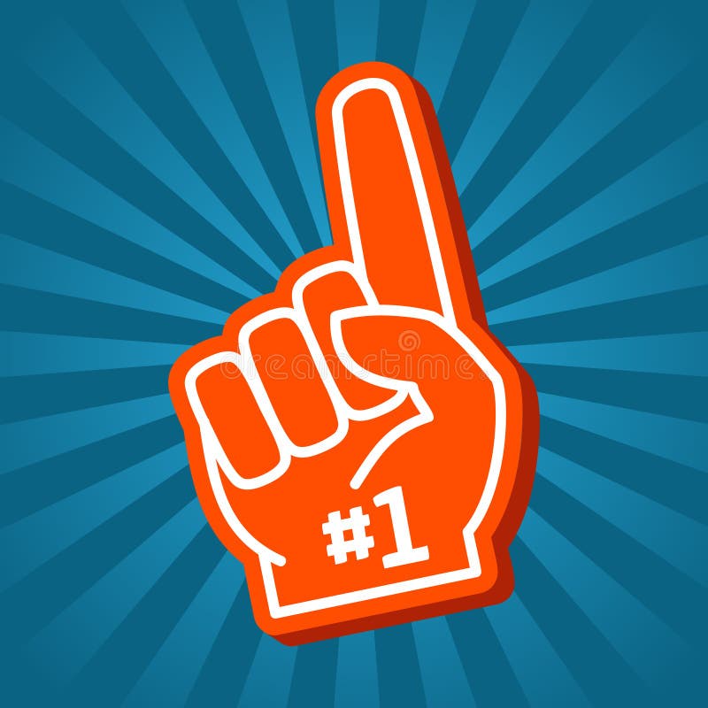 Foam Finger Clip Art