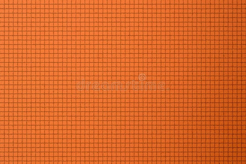 Bright Orange Grid Pattern Creates Vibrant Visual Texture for Design ...