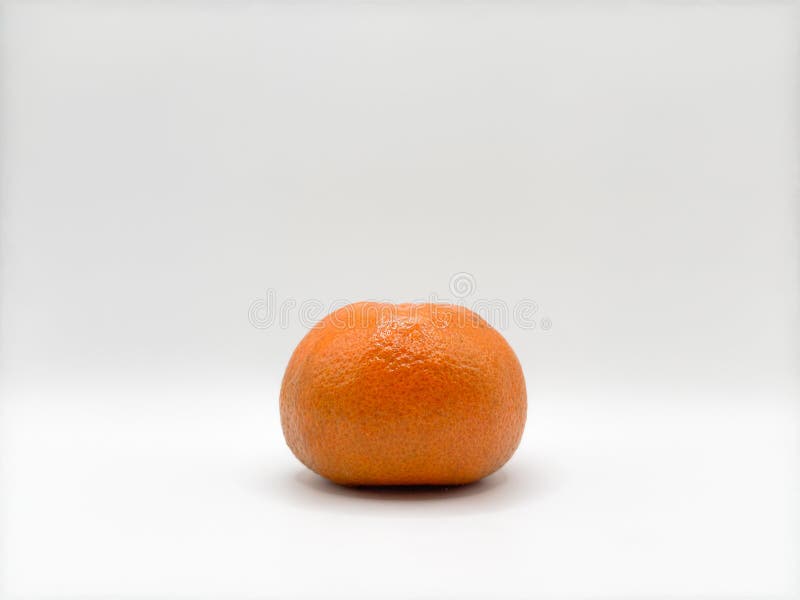 Bright Orange Juicy Tangerine without Processing Whole without Cuts in ...