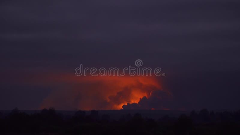 Bright Orange Sky and Light of the Sun. Sky Background on Sunset ...