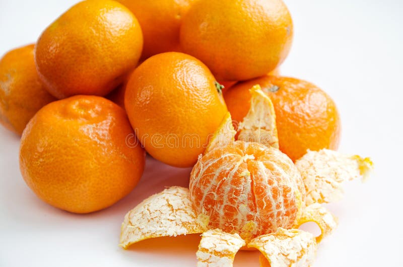 Bright orange mandarin stock image. Image of sour, yellow - 28391739