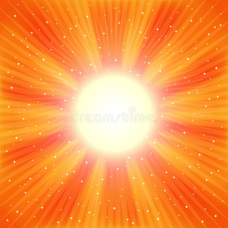 Bright Orange Abstract Modern Swoosh Elegant Soft Wave Backgroun Stock ...