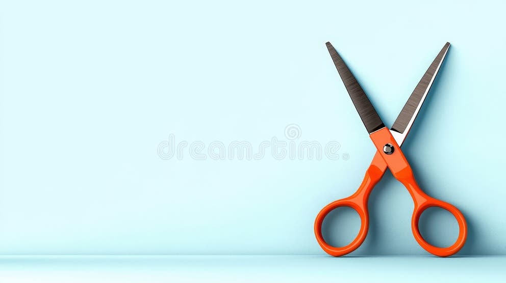Bright Orange Scissors Stock Illustrations – 861 Bright Orange Scissors ...
