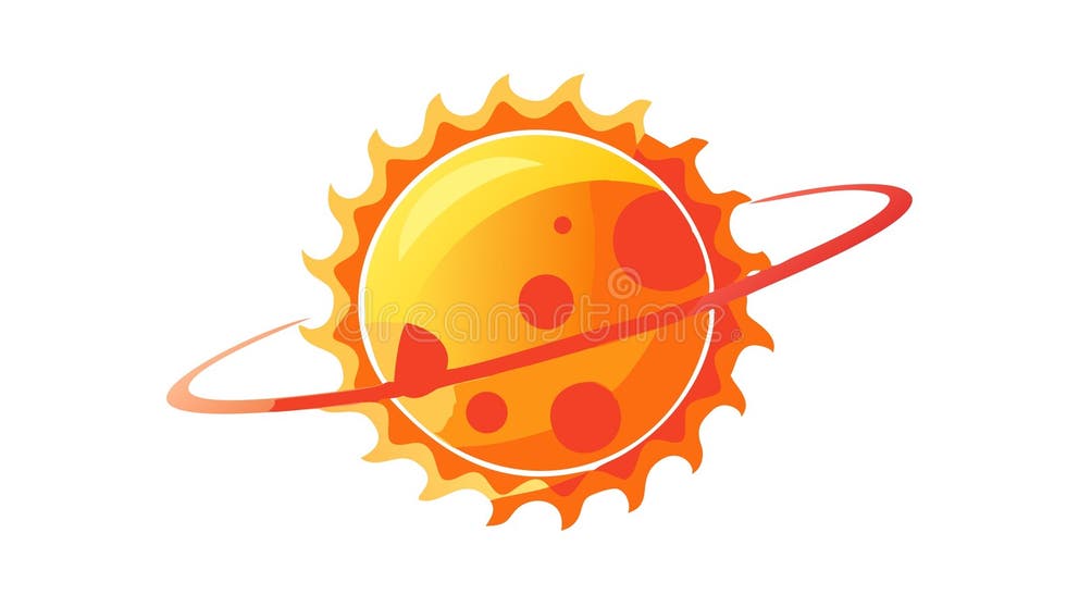 Orange Sun Solar System Planet Stock Illustrations – 4,172 Orange Sun ...