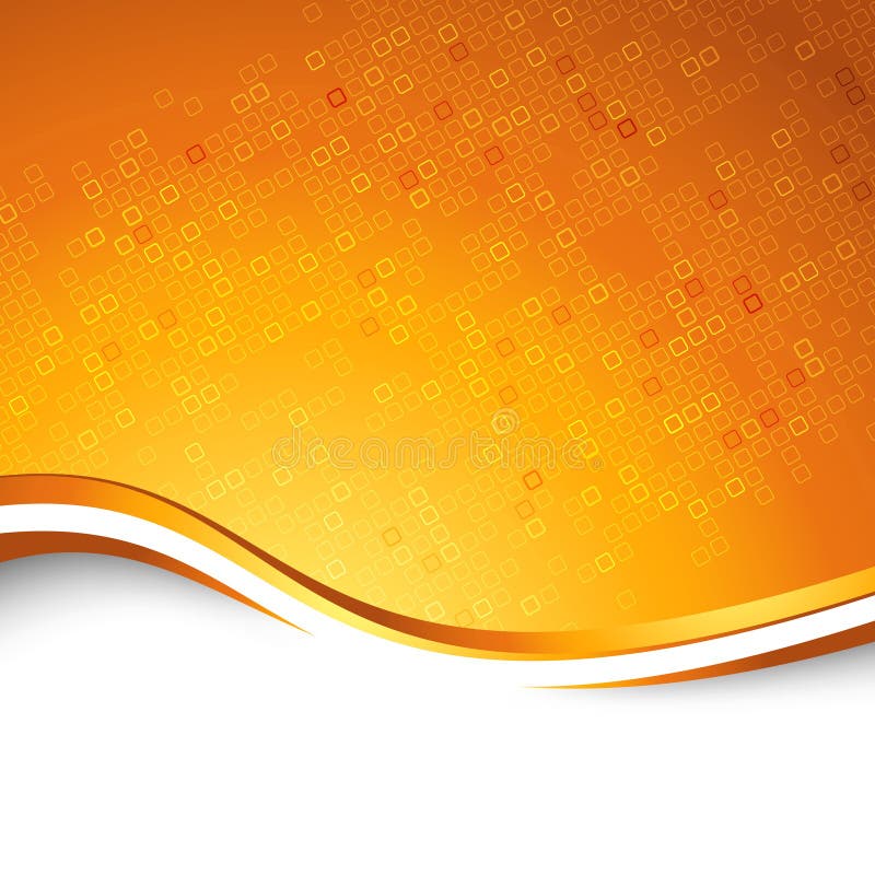 Bright Orange Swoosh Wave Particle Background Stock Vector ... Bright Orange Swoosh Wave Particle Background Stock Vector ...