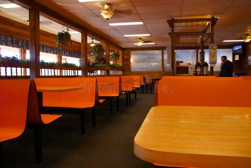 Juke Box on Restaurant Table 1950 Style. Stock Image - Image of spoon ...