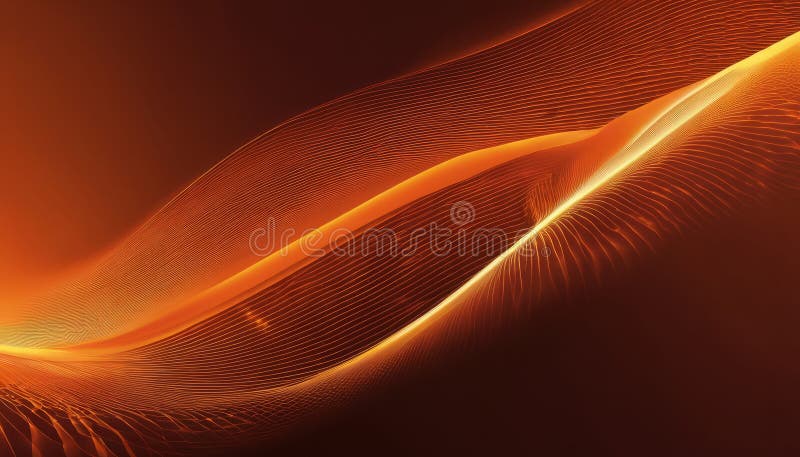 A Bright Orange and Yellow Background Stock Illustration - Illustration ...