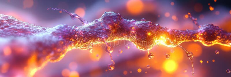 Bright Organic Textures Mimic the Appearance of Biofilms Under ...