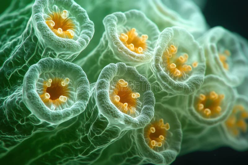 Bright Organic Textures Mimic the Appearance of Biofilms Under ...