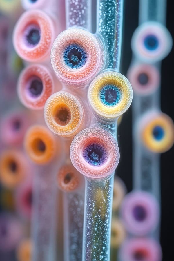 Bright Organic Textures Mimic the Appearance of Biofilms Under ...