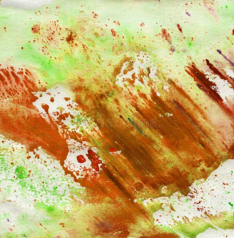 Bright Painted Watercolor Textures Stock Illustration - Illustration of ...