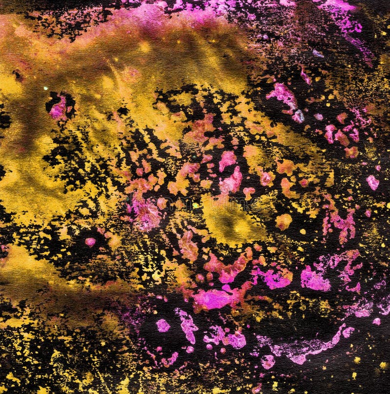 Bright Painted Watercolor Textures Stock Photo - Image of artwork ...