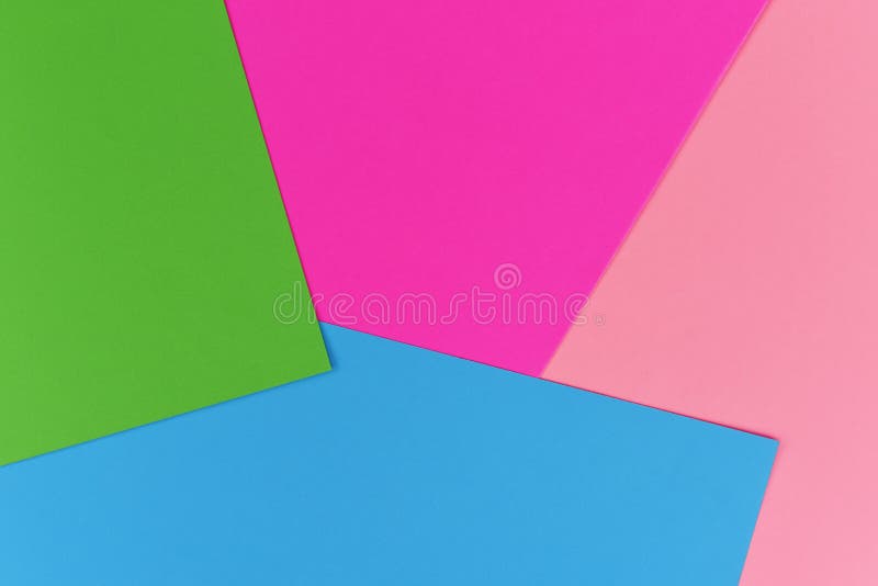 Bright Paper Background of Several Colors. Stock Image - Image of ...