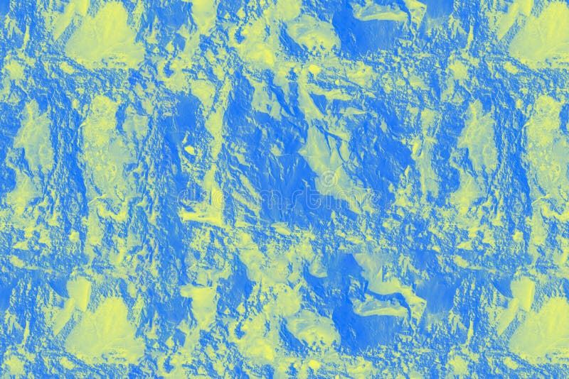 Bright Patchy Blue Yellow Texture Stone Background. Seamless Pattern ...
