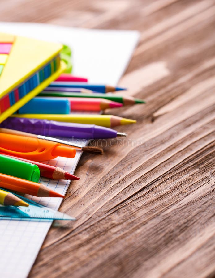 505 Scattered School Objects Stock Photos - Free & Royalty-Free Stock ...