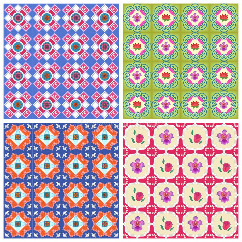 Peranakan Pattern Stock Illustrations – 48 Peranakan Pattern Stock ...