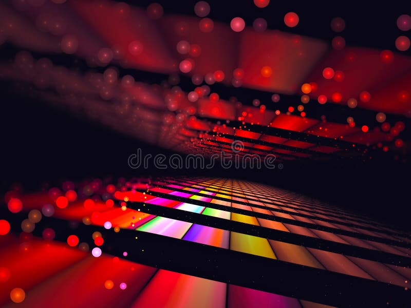 Bright Perspective Background - Abstract Digitally Generated Ima Stock ...
