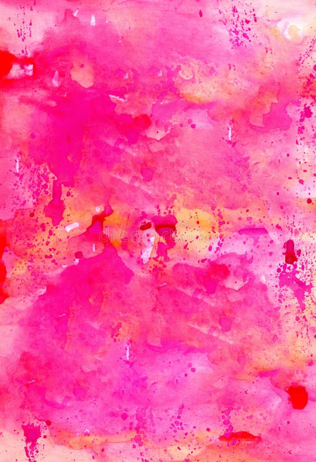 Bright Pink Abstract Background for Different Design Stock Illustration ...