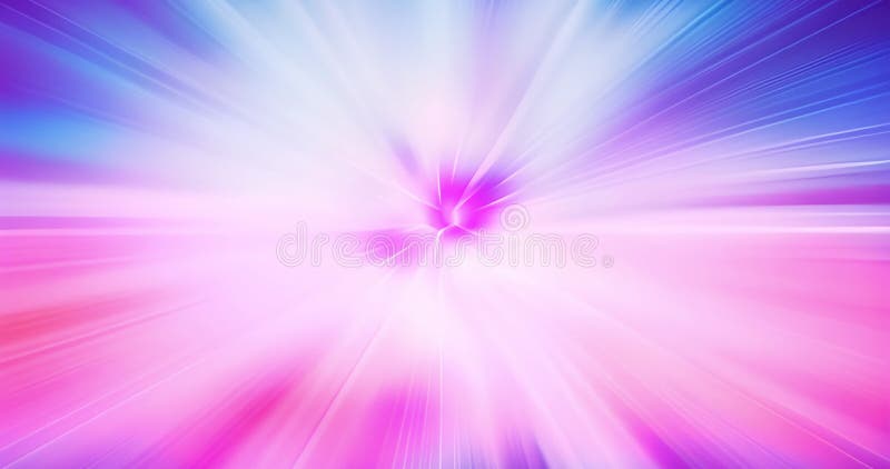 Bright Pink and Blue Light Rays Animation Creating Dynamic Burst Effect ...