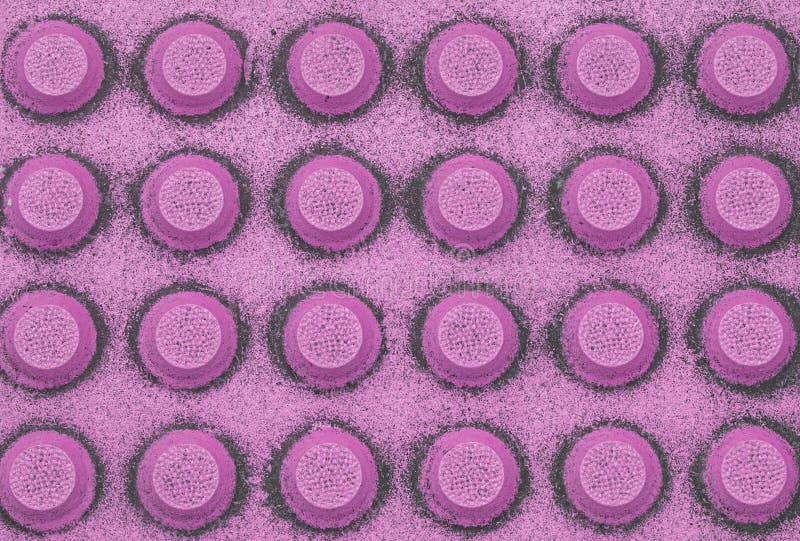 Pink Concrete Tile with Circles Pattern Texture Stock Photo - Image of ...