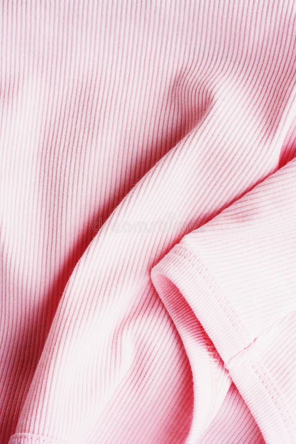 Bright Pink Fabric Texture Close Up View Stock Photo - Image of sheets ...