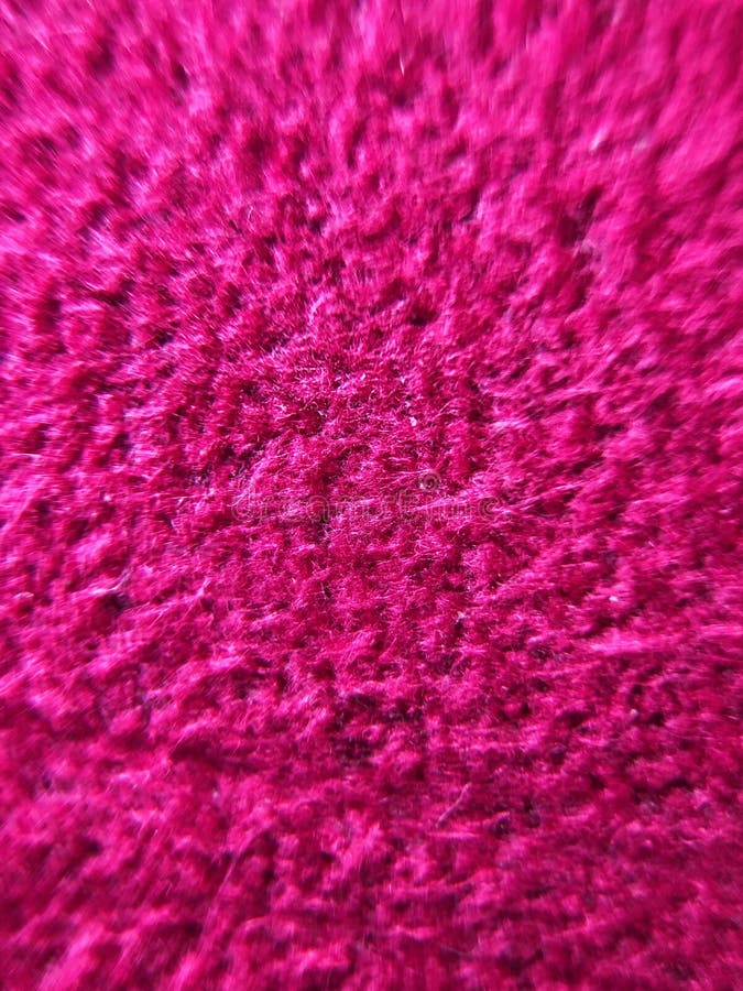 Bright Pink Fluffy Texture Close Up View Stock Photo - Image of fabric ...