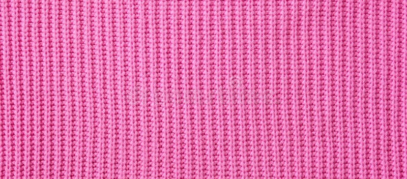 Pink Knitted Texture Background. Knitted Fabric. Abstract Background ...