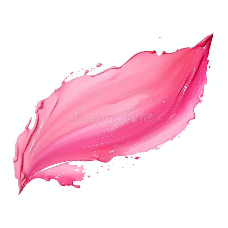 Bright Pink Paint Splash Creating a Dynamic and Vibrant Visual Effect ...