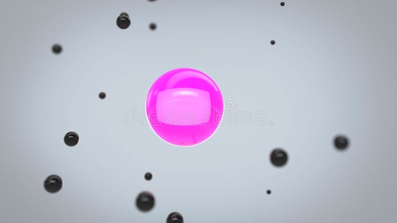 Bright Pink Particle Floating Stock Illustration - Illustration of ...