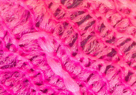 Bright Pink Pattern, Fragment of Fabric, Textile. Image Under the ...
