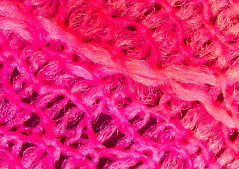 Bright Pink Pattern, Fragment of Fabric, Textile. Image Under the ...