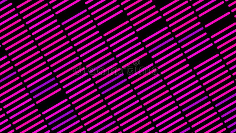 Bright Pink and Purple Lines Moving from Right To Left Isolated on ...