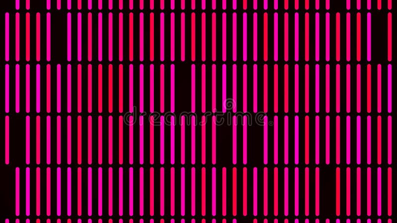 Bright Pink and Purple Lines Moving from Top To Bottom Isolated on ...