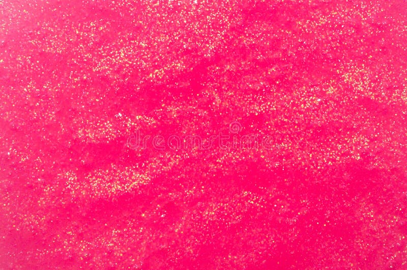Bright Pink Slime with Glowing Golden Shimmer and Glitter Texture ...