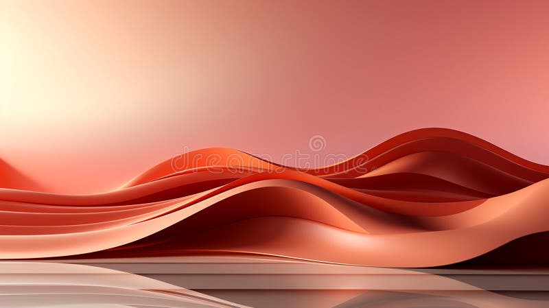 Bright Pink Trendy Artistic Background Stock Illustration ...