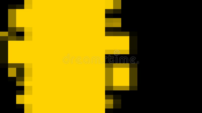 Bright Pixel Background with Simple Shapes - Cartoon Art, 3d Render ...