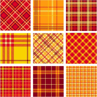 Bright plaid patterns stock illustration. Illustration of decoration ...