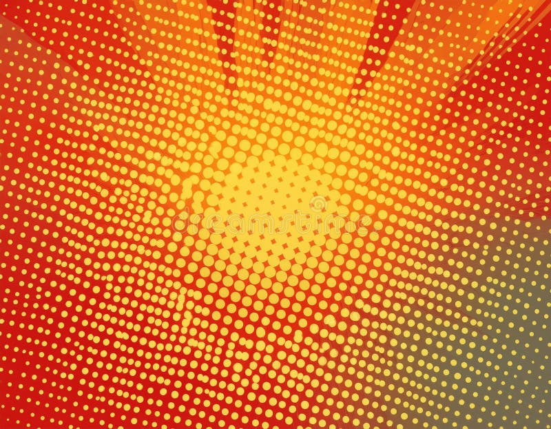 Bright Polka Dot Pattern Abstract and Playful Retro Design with ...