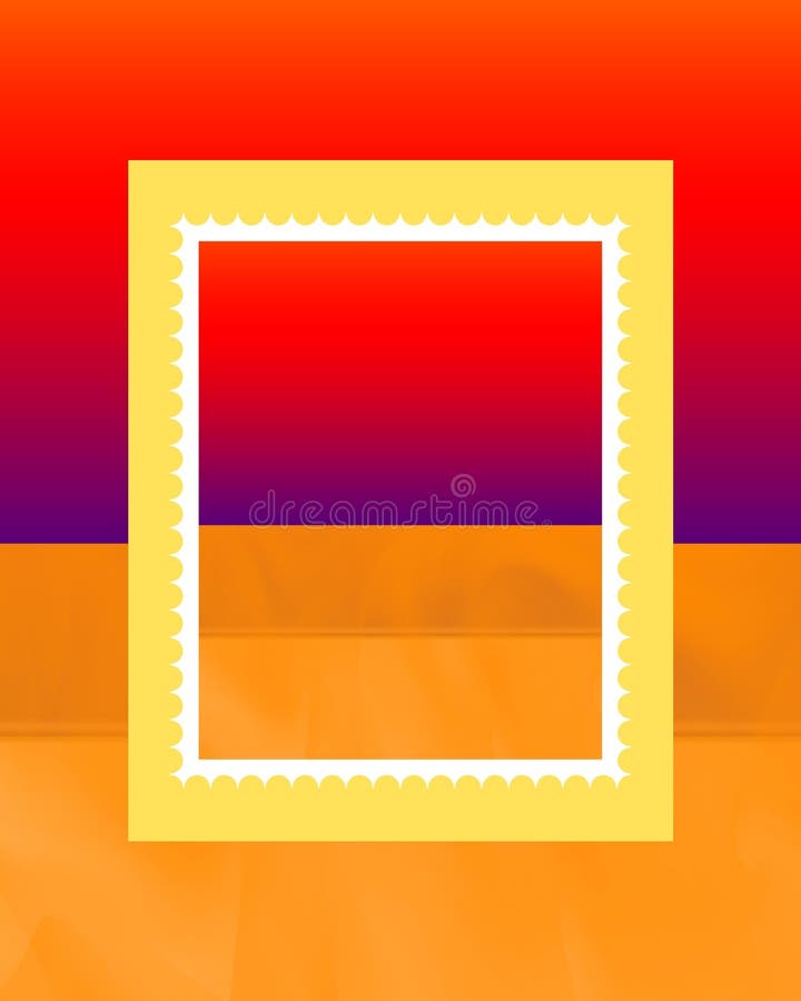 Bright Portrait Background stock illustration. Illustration of framed ...