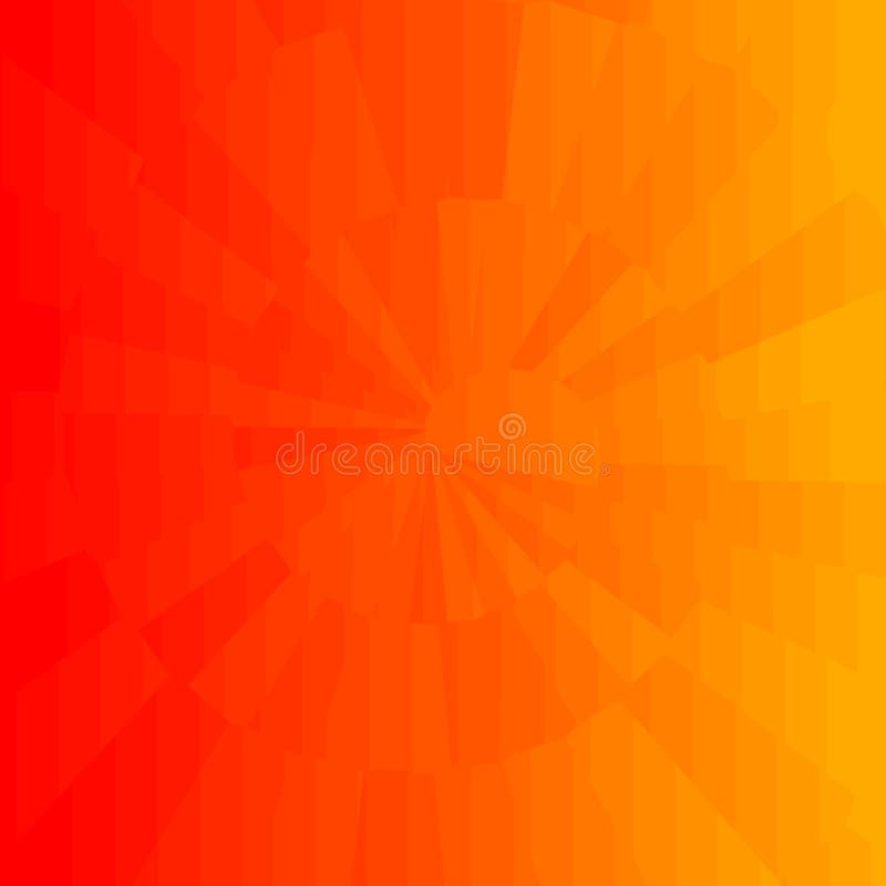 Bright Powerful Red Orange Abstract Shapes Background Stock ...