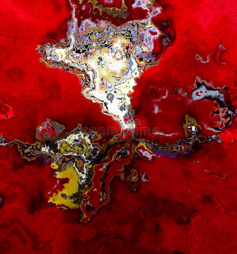 Bright Powerful Red White Abstract Background Stock Image - Image of ...