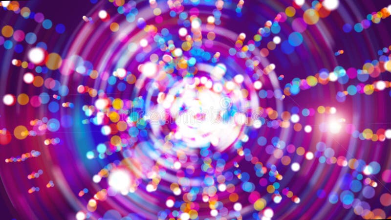 Bright Purple Abstract Flash in the Space, Modern Computer Generated ...