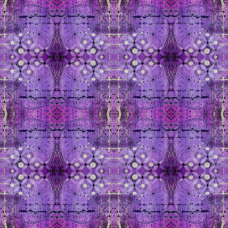 Bright Purple Abstract Seamless Pattern Texture Stock Illustration ...